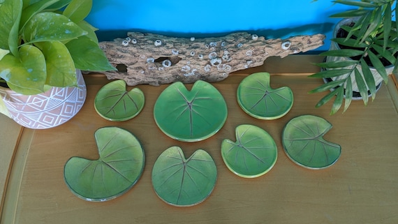 Ceramic Lily Pad Ring Dish | Etsy