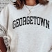 Georgetown Shirt, Georgetown College Style Tshirt, Georgetown Sweater ...