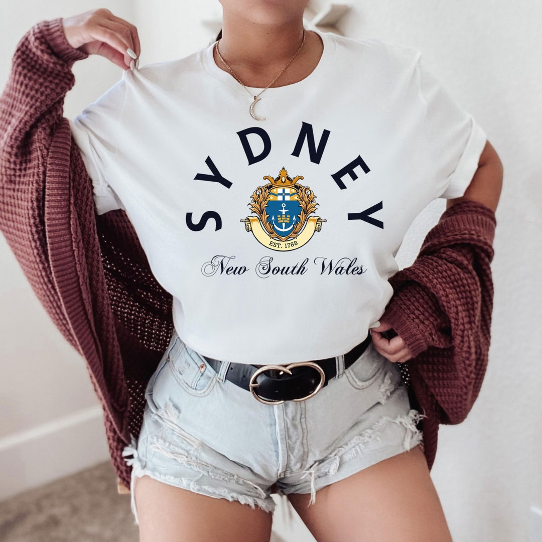 Sydney Tee,sydney Australia Tshirt, Sydney Australia, Australia Shirt ...