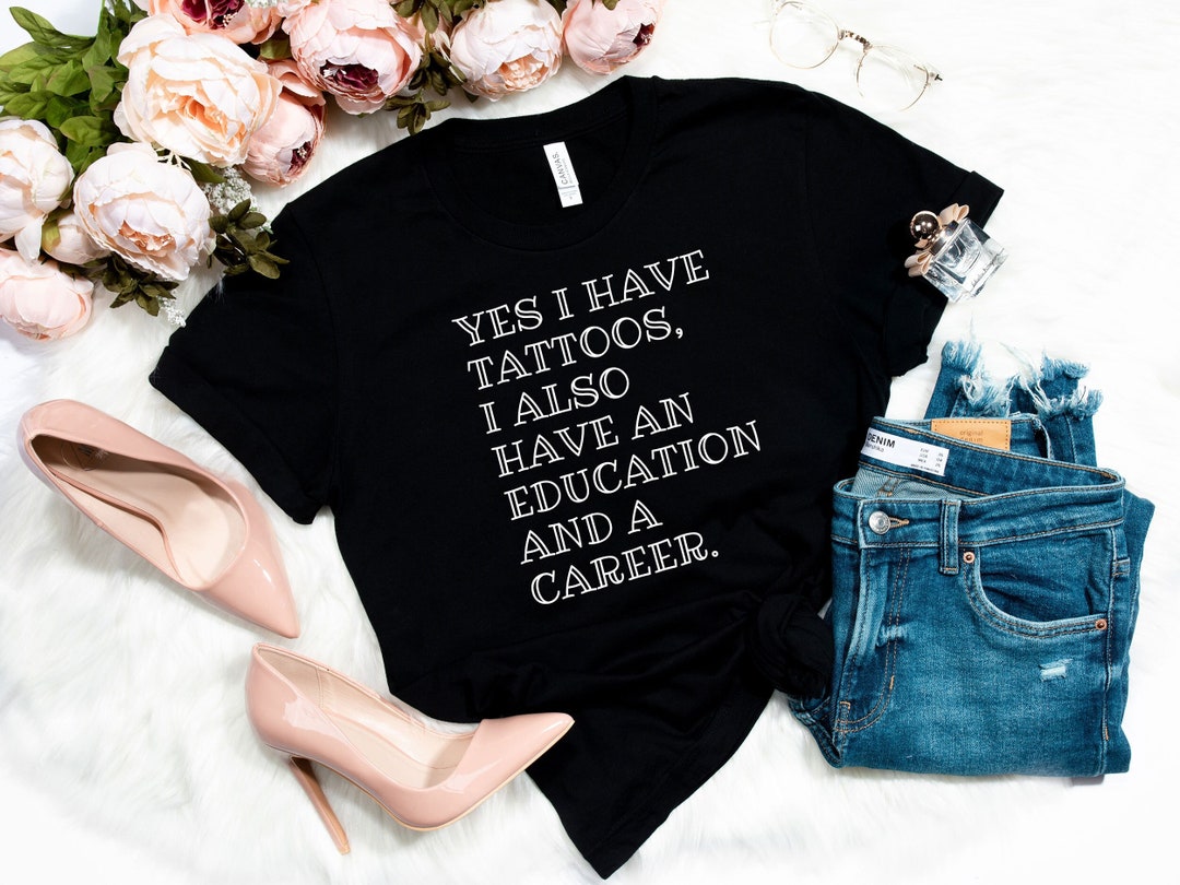 Tattoos Tee, Tattoos Shirt, Tattoo Artist Shirt, Tattoo Lover Gift ...