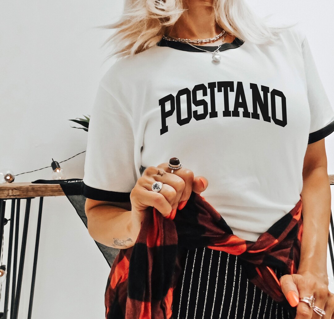 Positano Tee,positano Italy Shirt, Amalfi Coast Italy Shirt, Sorrento ...