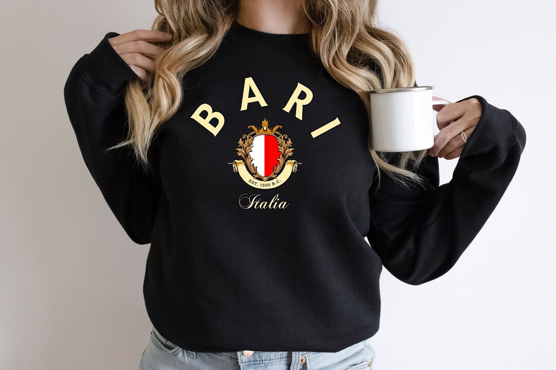 Bari Sweatshirt,bari Italia, Bari Shirt, Bari Trip, Bari Fan Tshirt ...