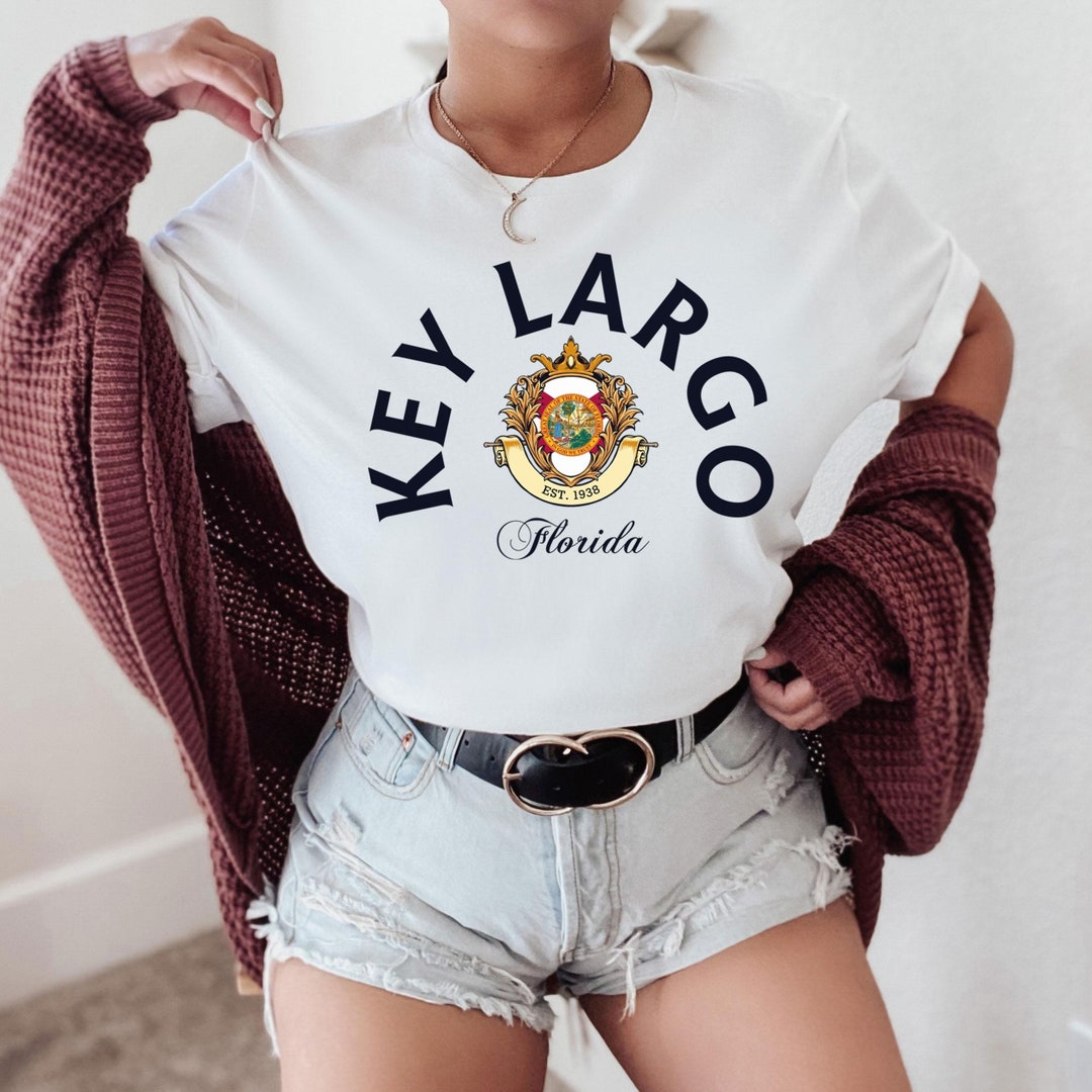 Key Largo Tee,key Largo Shirt, Key Largo Gift, Key Largo Souvenir, Key ...