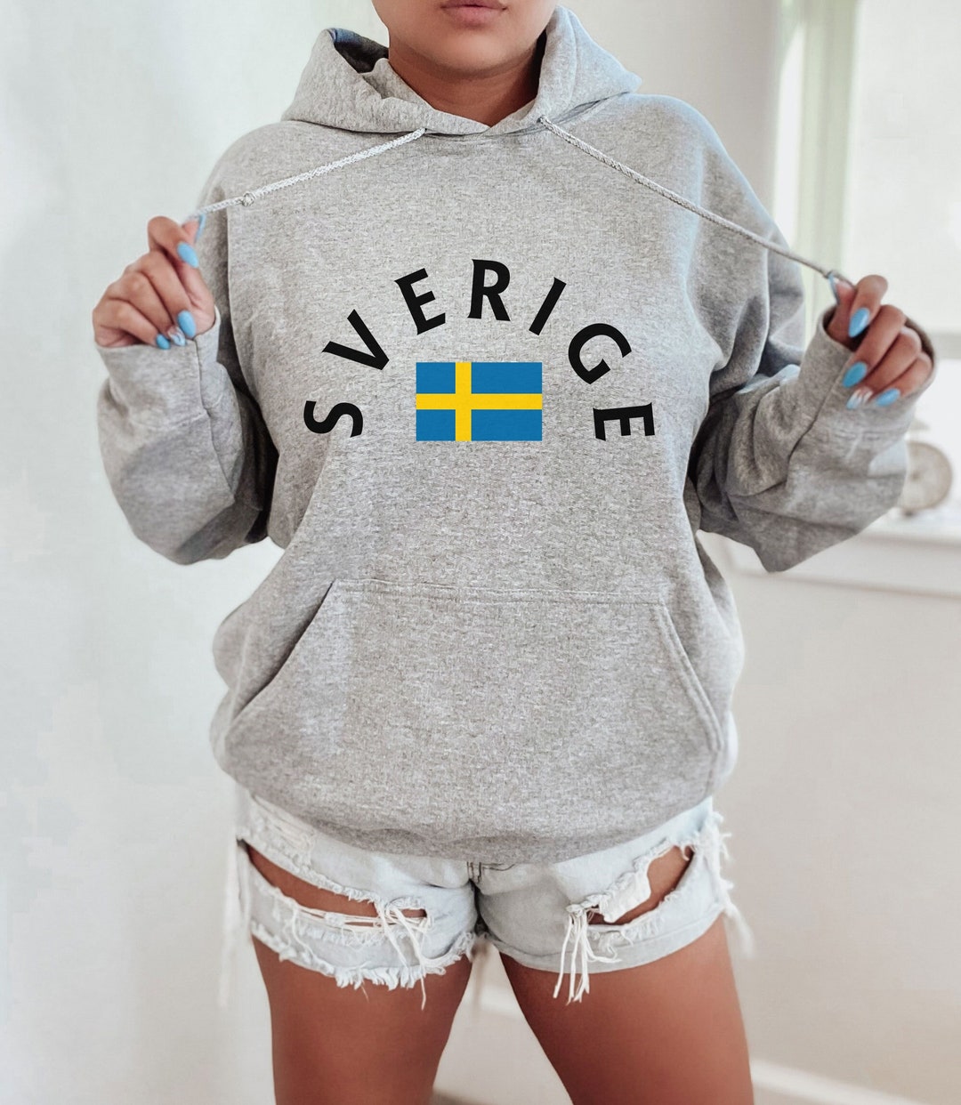 Sverige Hoodie,sverige Shirt,sweden Tshirt,sverige Shirt,sweden ...