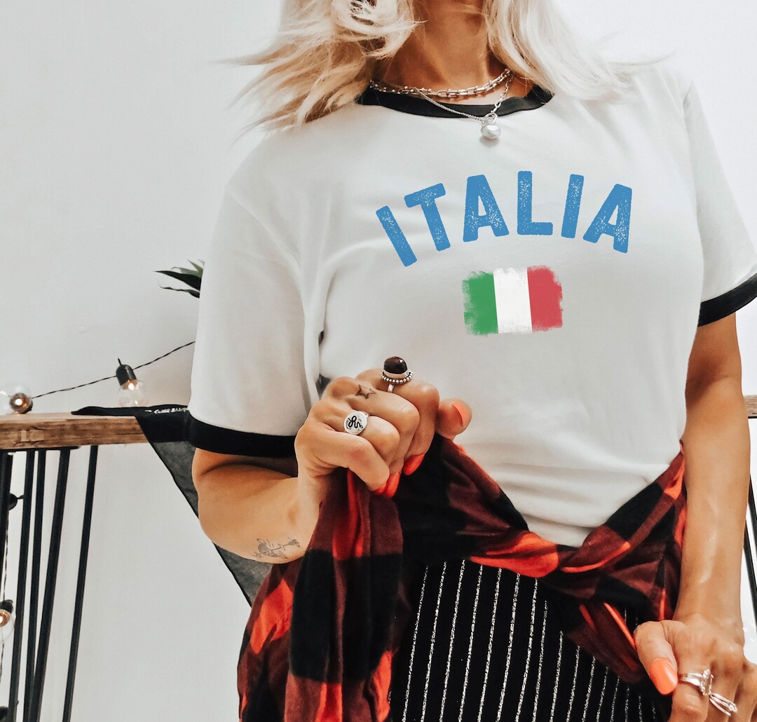 Italia Tee,italia Flag Shirt, Italia Flag Tshirt Italia Flag Color ...