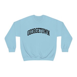 Georgetown Shirt, Georgetown College Style Tshirt, Georgetown Sweater ...