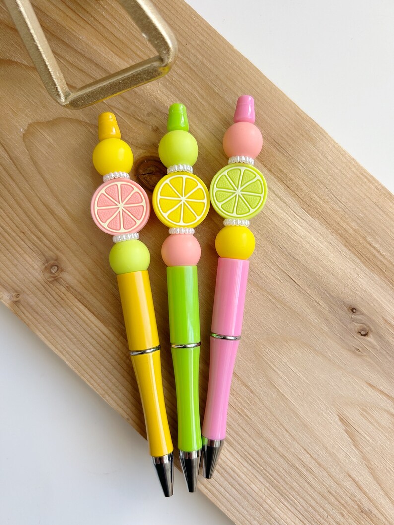 Summer Pens Grapefruit Lime Lemon Summer Cute Pens Office Supplies ...