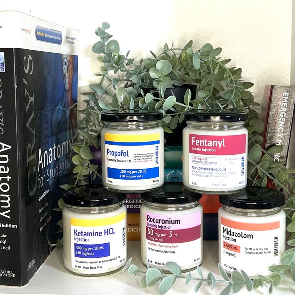 Midazolam Candle - Etsy