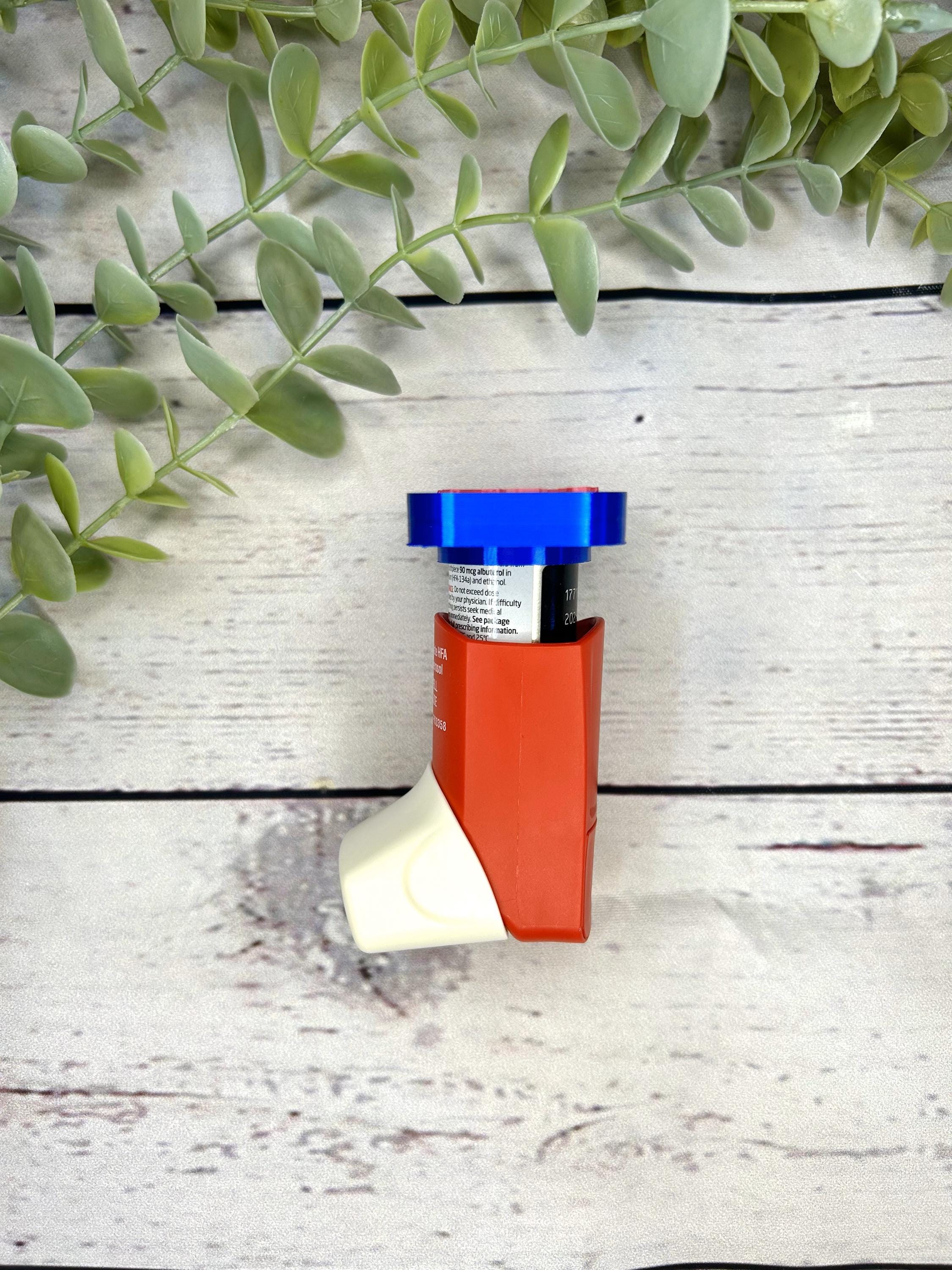 Asthma Inhaler Topper for Short Inhalers-mini Inhaler Pattern | Salamol ...