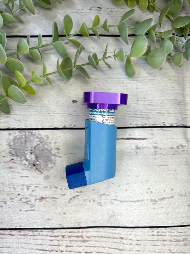 Asthma Inhaler Topper for Short Inhalers-mini Inhaler Pattern | Salamol ...
