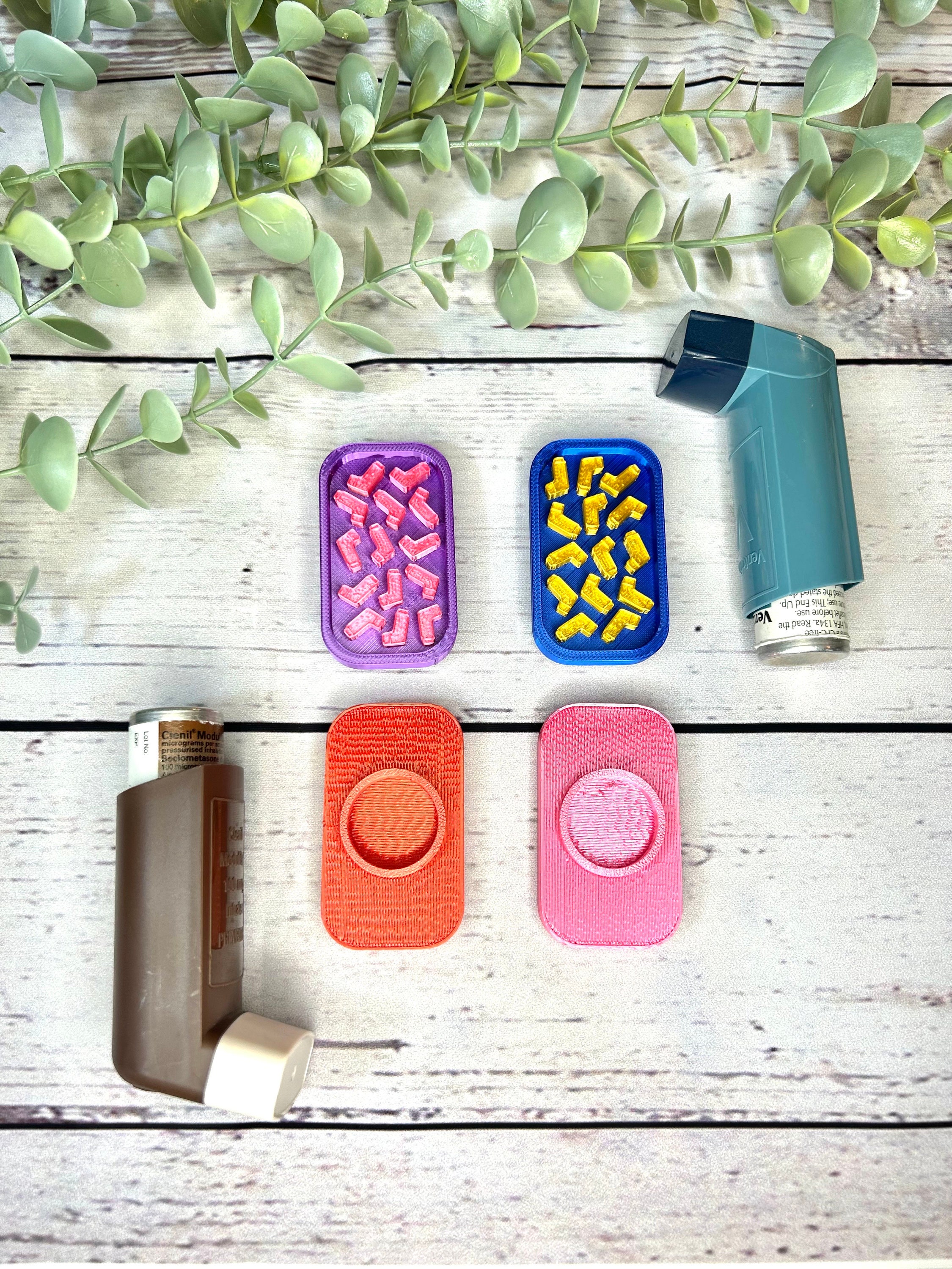 Asthma Inhaler Topper for Long Inhalers-mini Inhaler Pattern | Ventolin ...