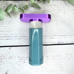Asthma Inhaler Topper for Long Inhalers-mini Inhaler Pattern | Ventolin ...