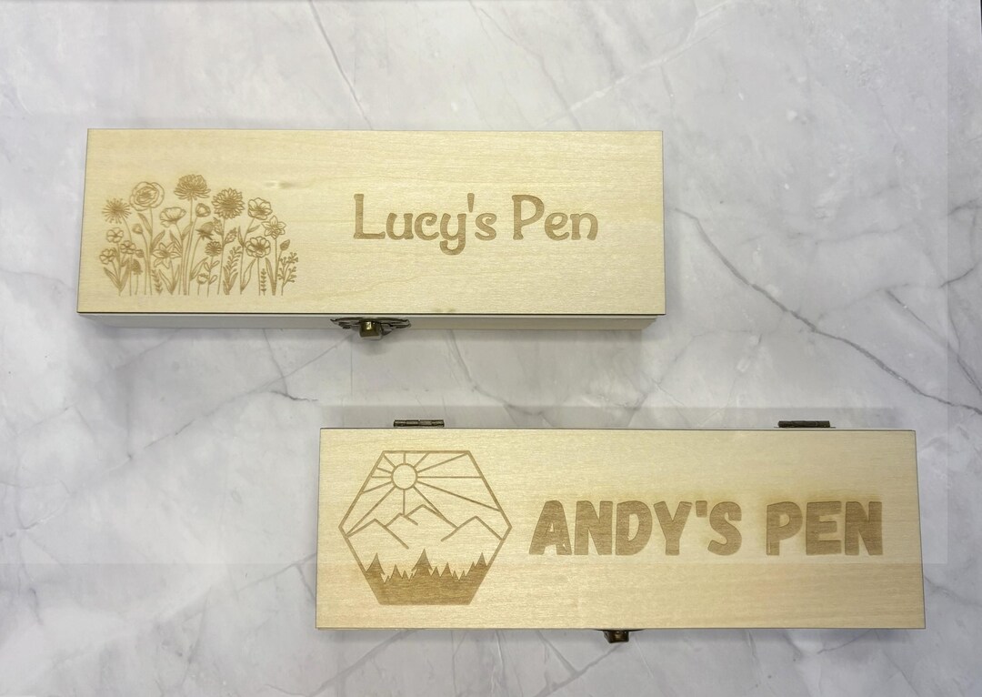 Personalised Wood Mounjaro Box | Ozempic | Wegovy | Insulin Pen Box ...