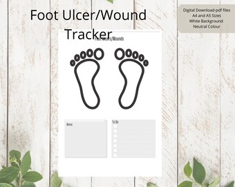 Foot Podiatry Chart | Etsy