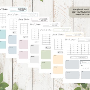 Daily Period Tracker Period Log Printable Medical Chart Medical Planner ...