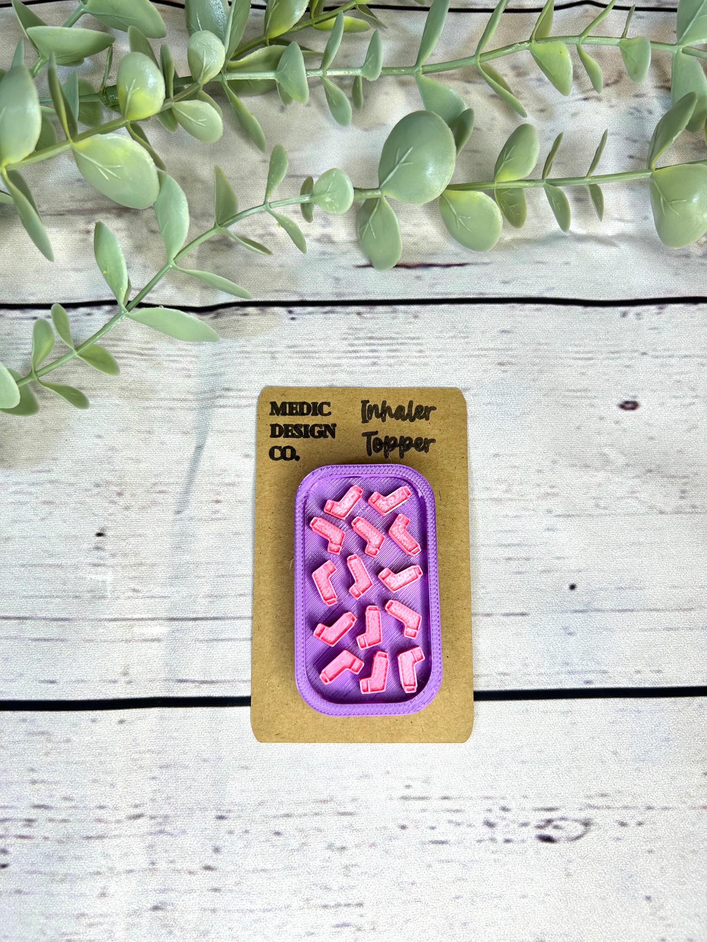 Asthma Inhaler Topper for Long Inhalers-mini Inhaler Pattern | Ventolin ...