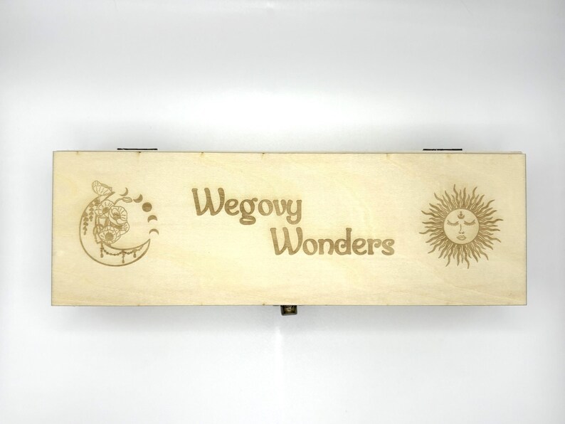 Wood Mounjaro Box | Ozempic | Wegovy | Kwikpen Travel Case | Storage ...