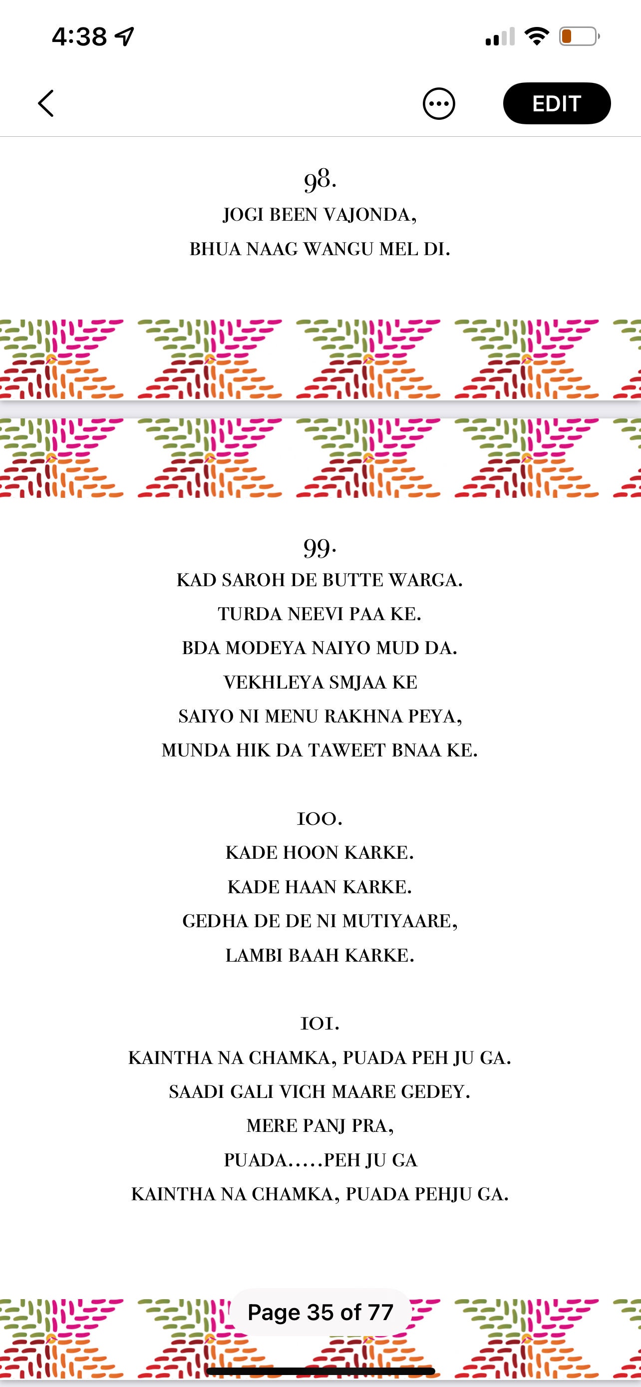 The Boli Ebook | 200 General Gidha Boliyan Perfect for Weddings, Jagos ...