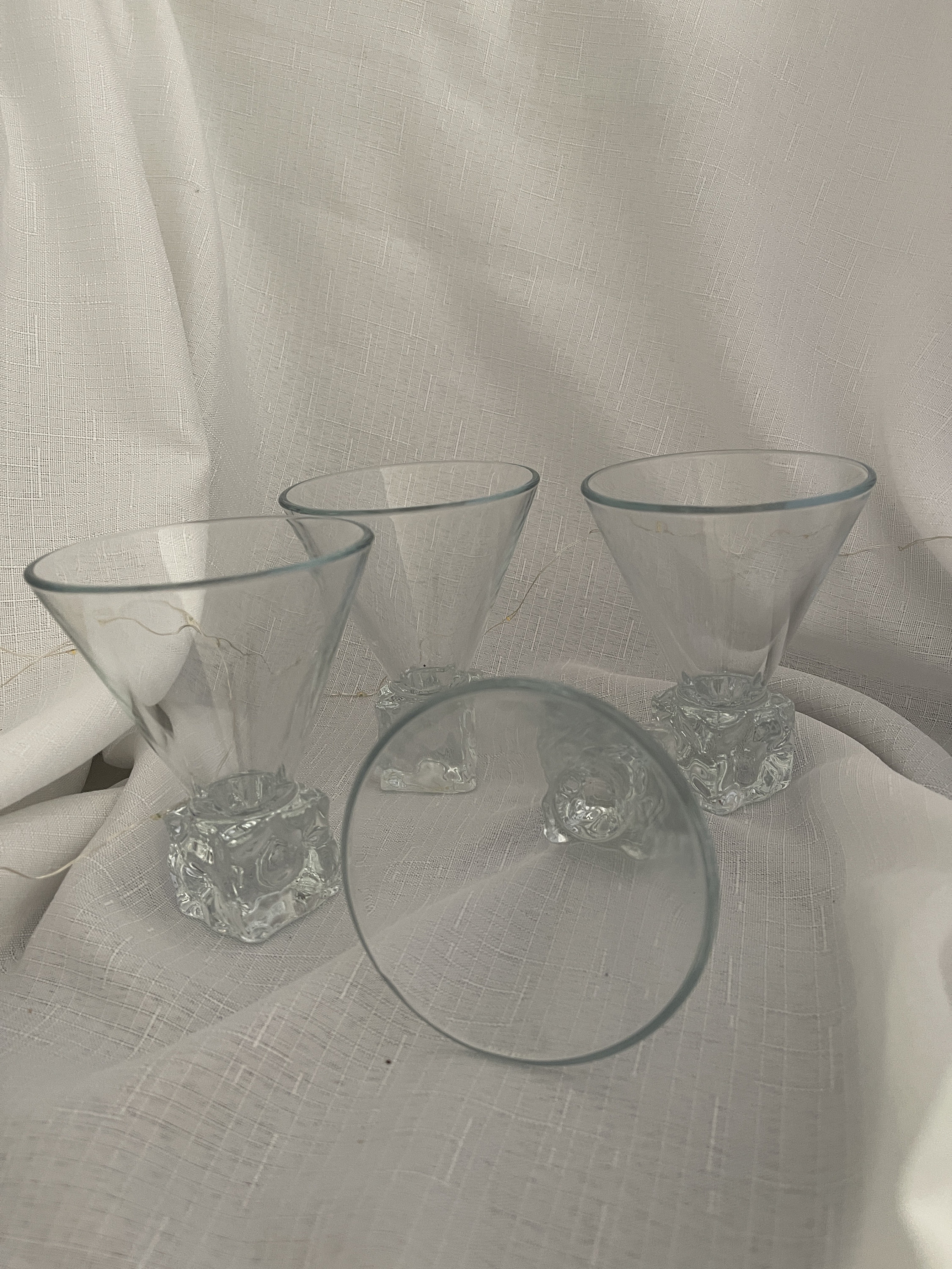 Vintage Disaronno Melting Ice Cube Base Martini 7 Oz. Glasses - Etsy