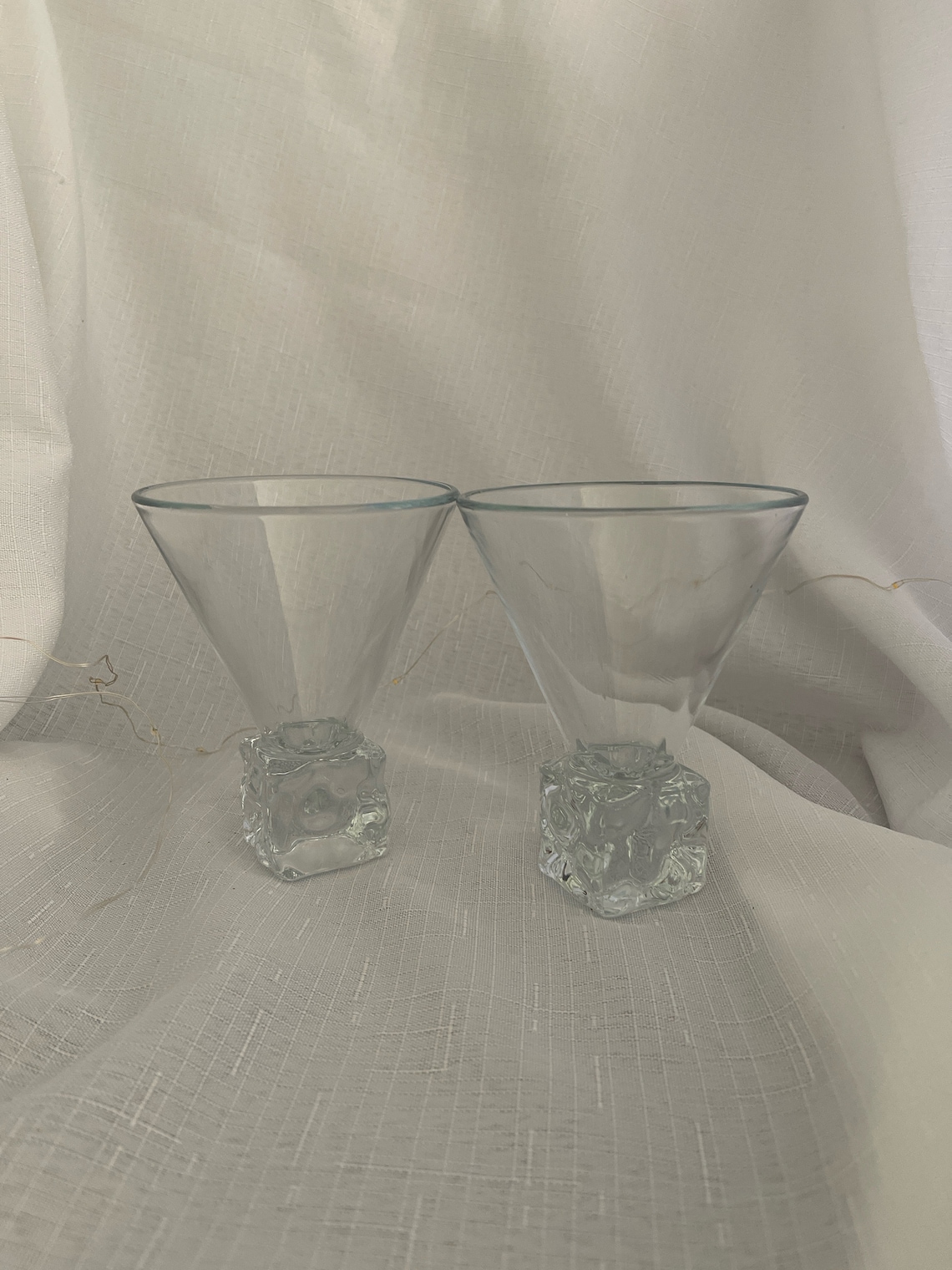 Vintage Disaronno Melting Ice Cube Base Martini 7 Oz. Glasses - Etsy