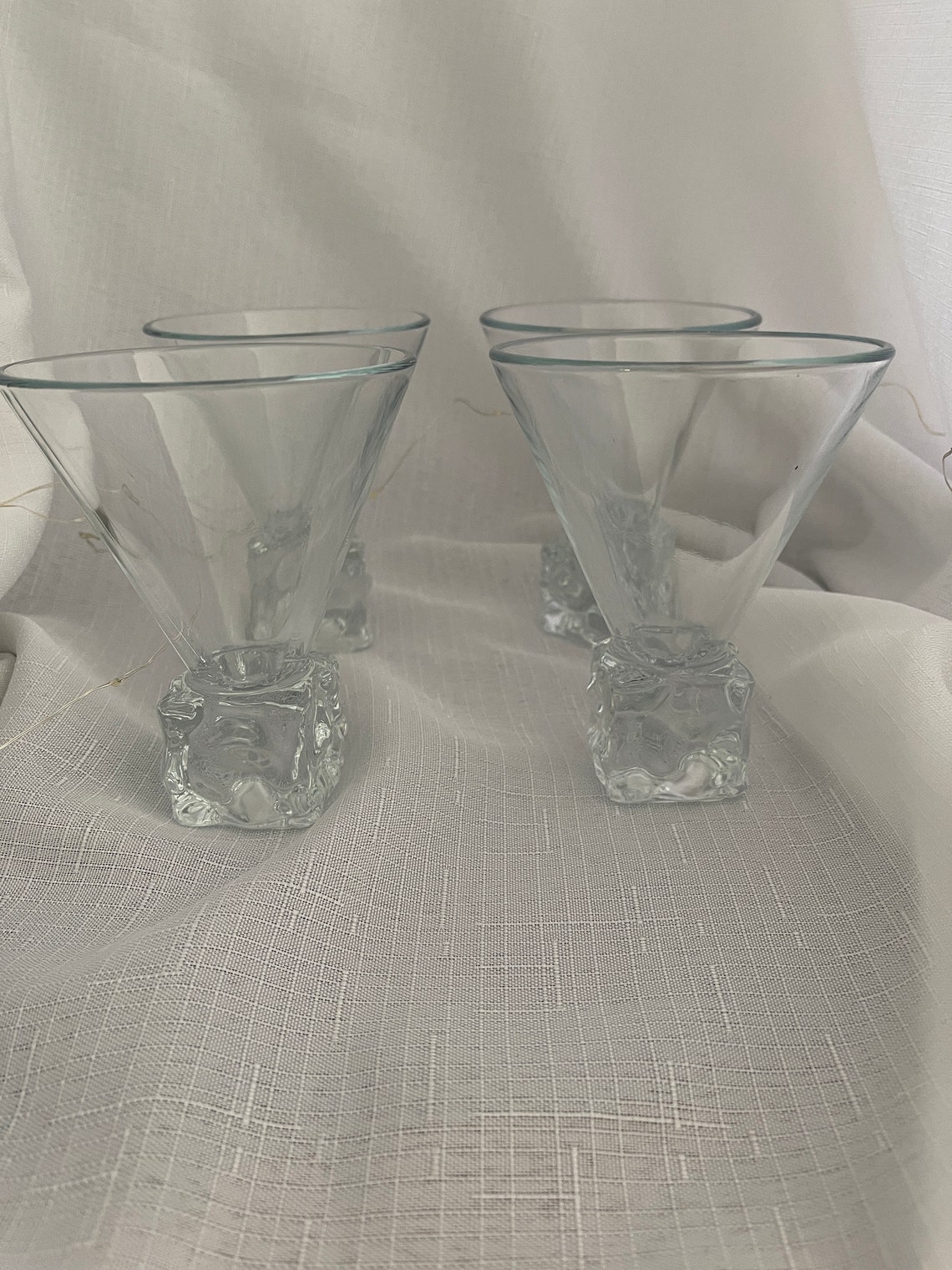 Vintage Disaronno Melting Ice Cube Base Martini 7 Oz. Glasses - Etsy