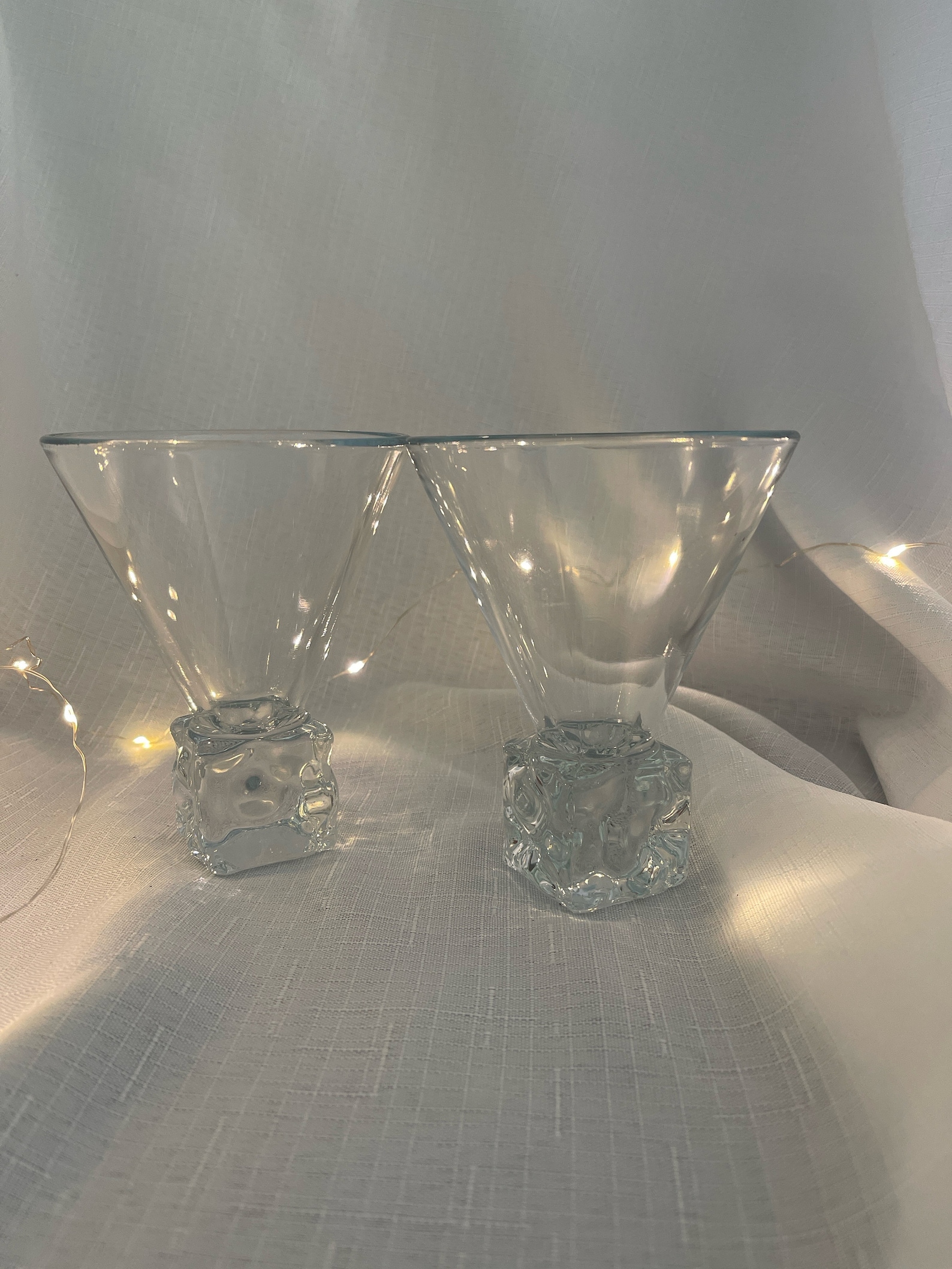 Vintage Disaronno Melting Ice Cube Base Martini 7 Oz. Glasses - Etsy