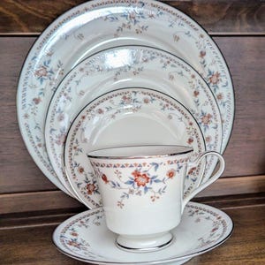Vintage Noritake Adagio Fine Bone China Set for 10. Heirloom ...