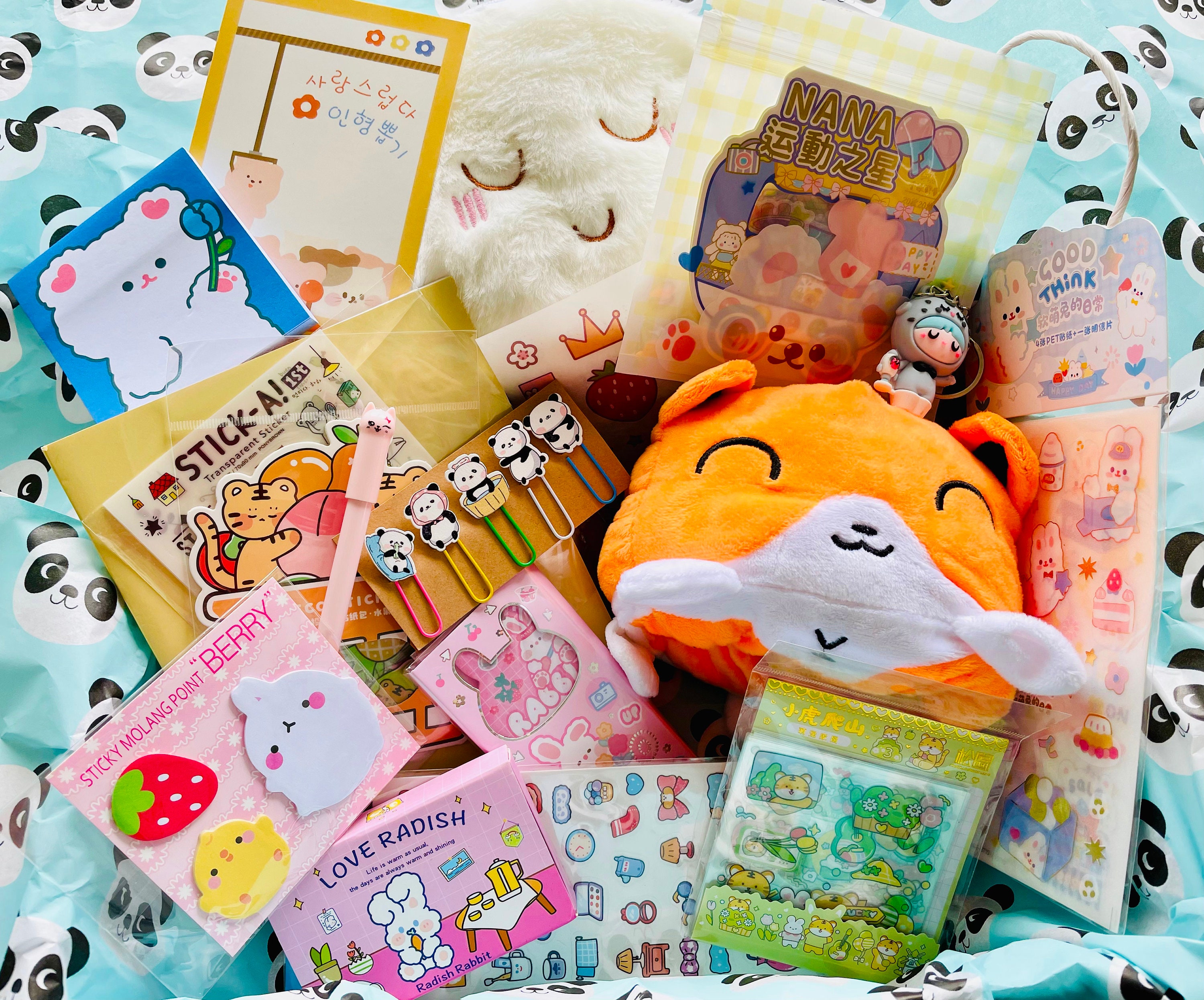 Kawaii mystery box cute stationery plushies surprises - Etsy Schweiz