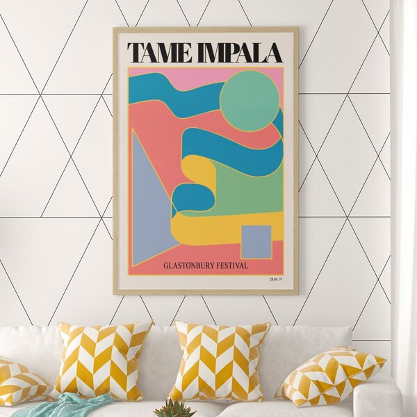 Tame Impala Band Art - Etsy