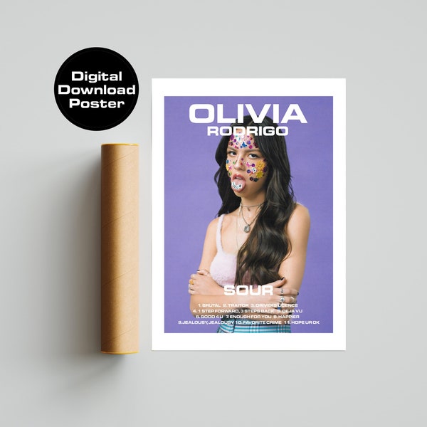 Olivia Rodrigo Good 4 U Poster - Etsy
