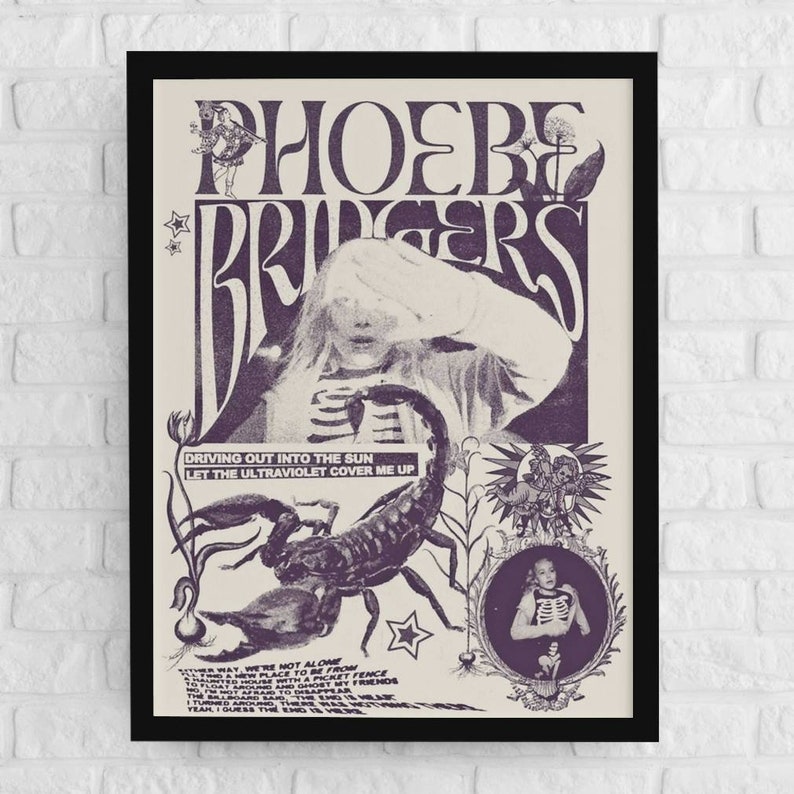 Phoebe Bridgers Reunion Tour 2022 Gig Limited Edition 'I - Etsy