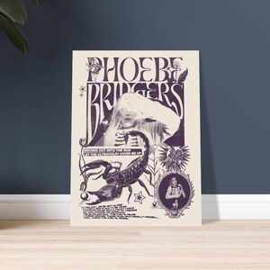 Phoebe Bridgers Reunion Tour 2022 Gig Limited Edition 'I Know the End' Poster, 5 Sizes Available ...
