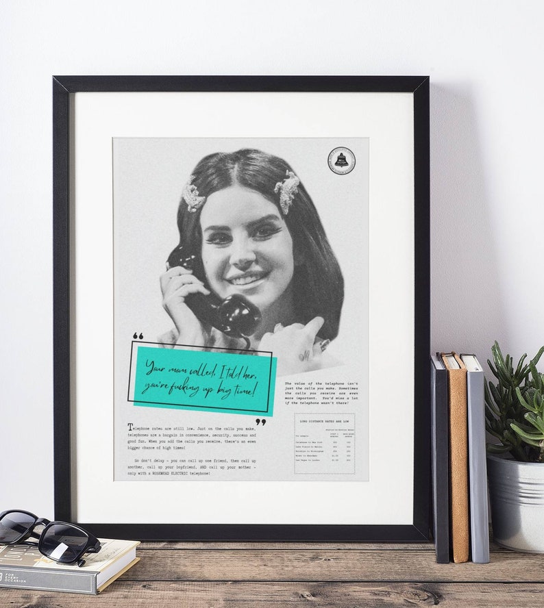 Lana Del Rey Lizzy Grant 'A&W' 50s Vintage Style Retro - Etsy