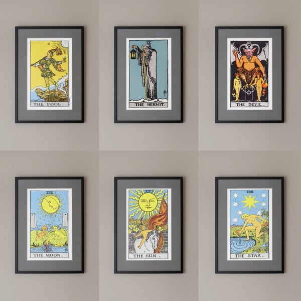 Tarot Card Posters - Etsy