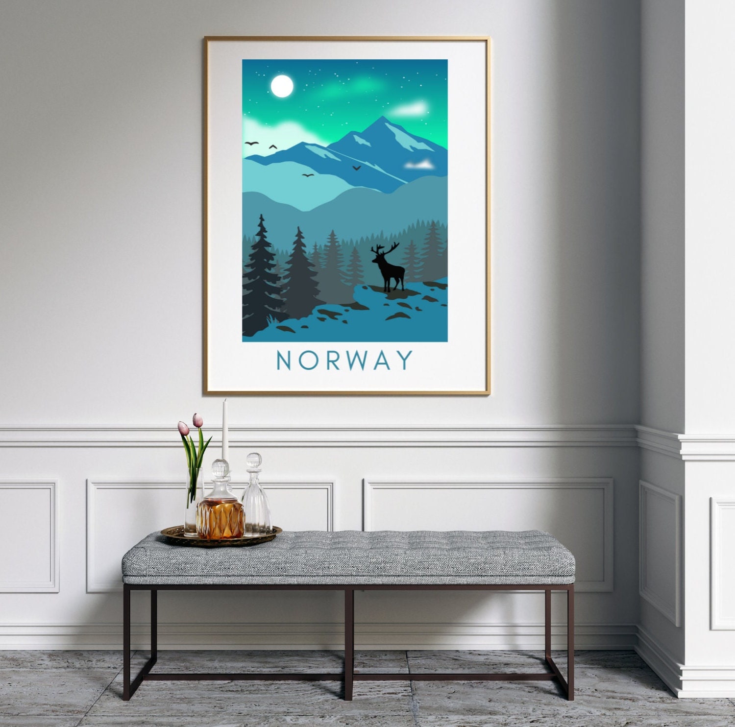 Norway Travel Print, Norway Art Print, Norway Print, Norway Wall Art ...