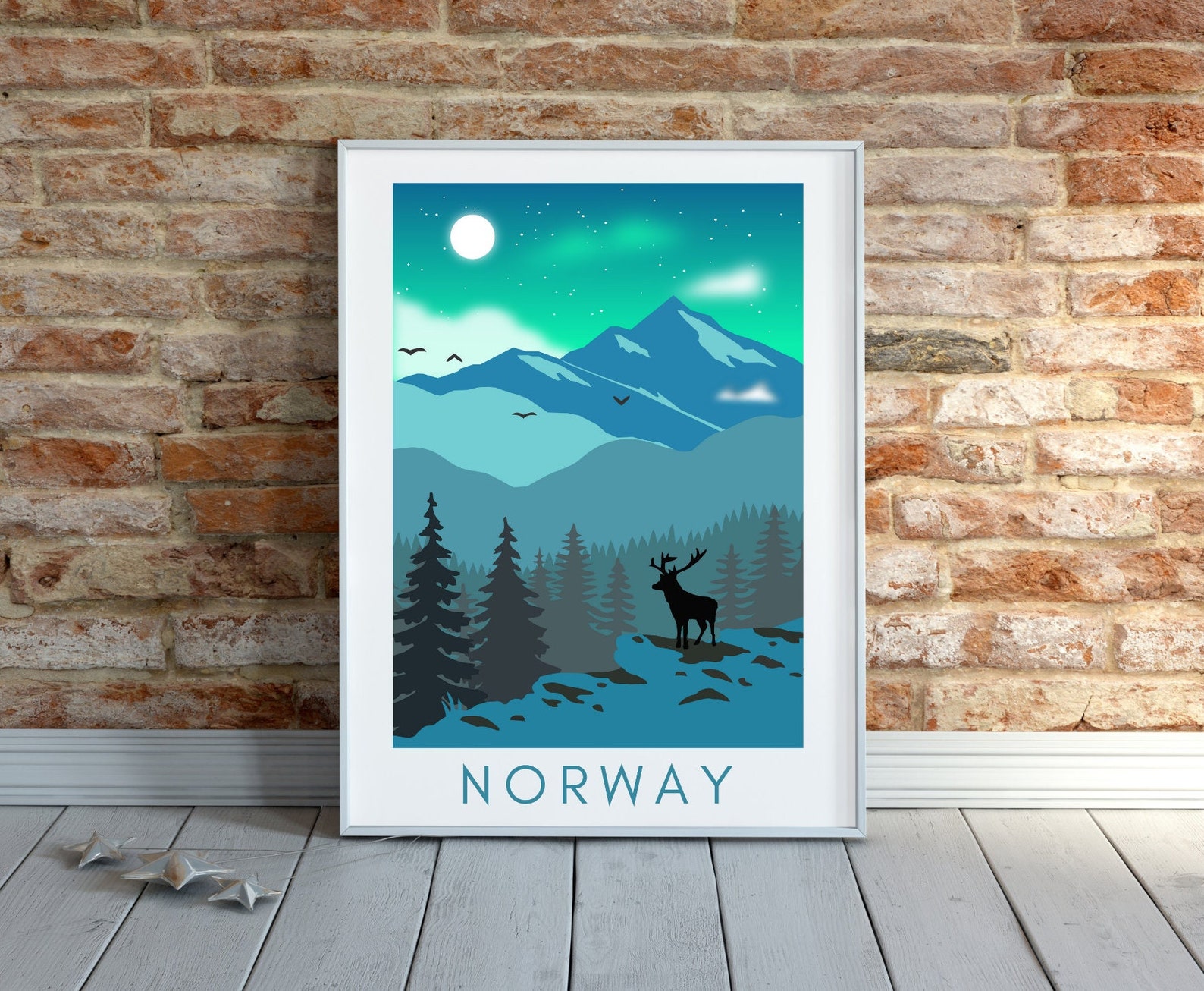 Norway Travel Print, Norway Art Print, Norway Print, Norway Wall Art ...