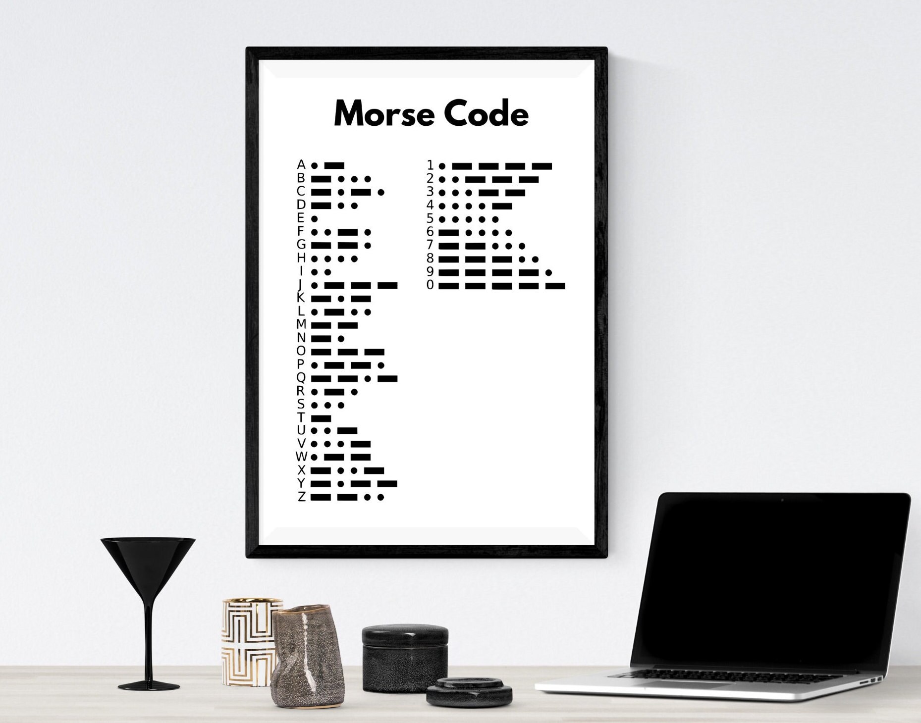 Morse Code Print, Printable Alphabet, Morse Alphabet, Morse Alphabet ...
