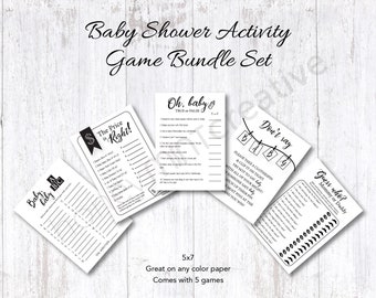 Baby Shower Handouts - Etsy