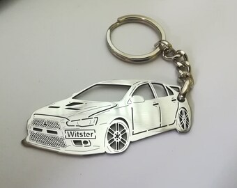 Evo X Keychain - Etsy