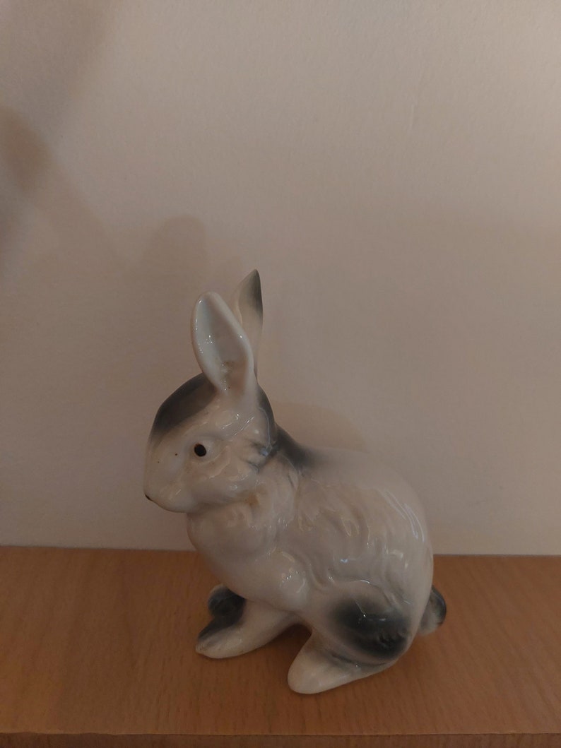 Vintage Rabbit. Ceramic Rabbit Figurine. Rabbit Decoration. Vintage ...