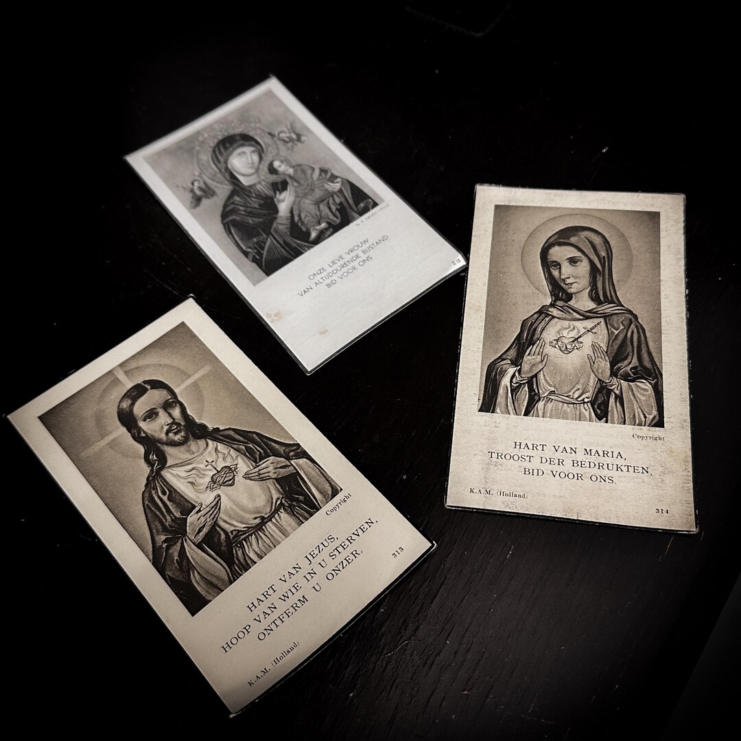 Set of 3 Dutch Funeral Cards | Antique Photos | Antiques | Antique ...