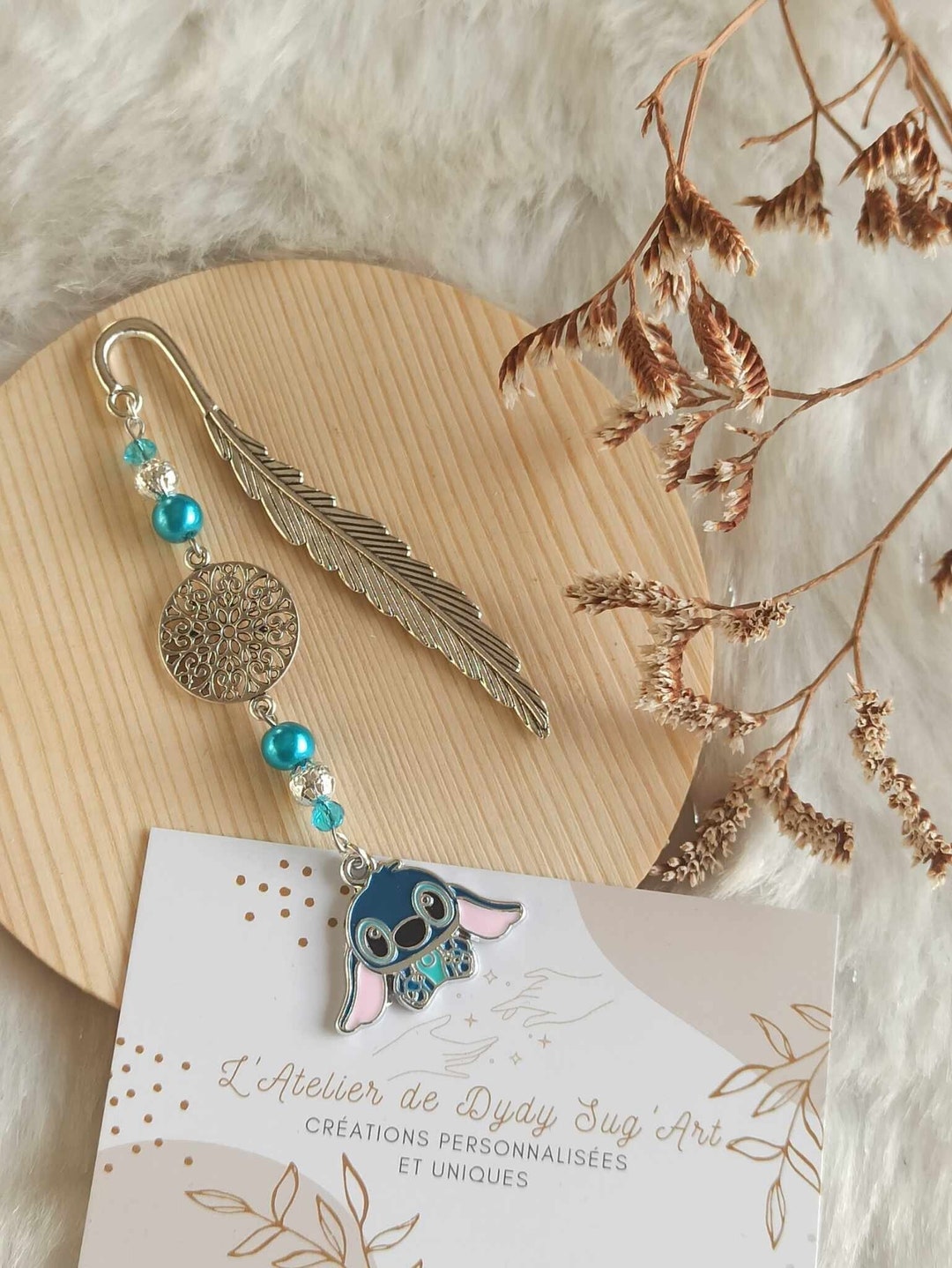 Handmade Stainless Steel Stitch Bookmark, Gift for Reading Enthusiasts ...