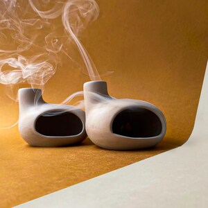 Mini Chimney, Mid-century Modern Incense Burner, Palo Santo Burner ...
