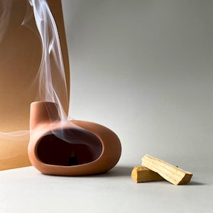 Mini Chimney, Mid-century Modern Incense Burner, Palo Santo Burner ...