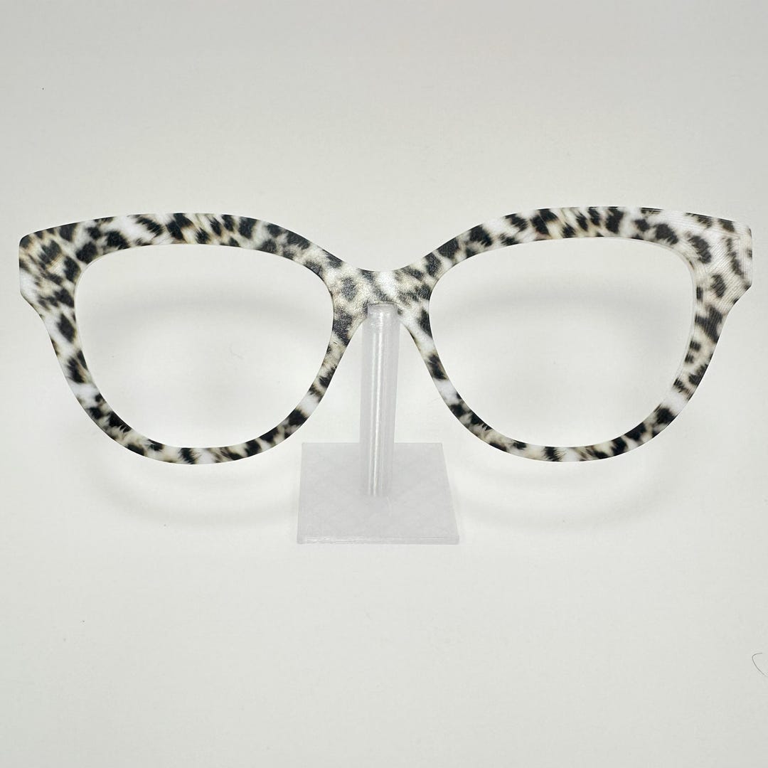 Snow Leopard Topper | Animal Print Collection | 14 Frame Styles - Etsy