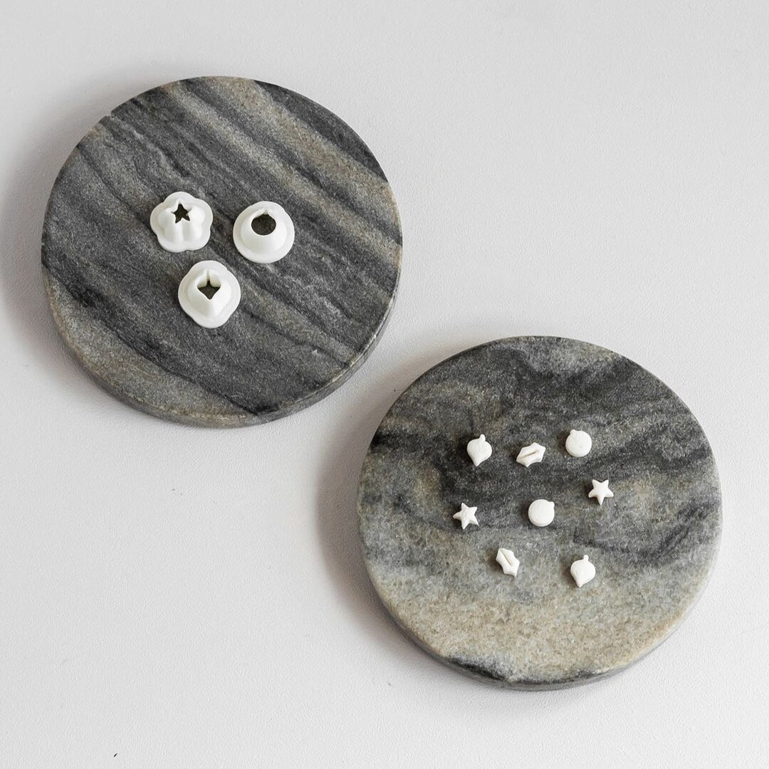 Christmas Microcutter SET Baubles and Star Polymer Clay Earring Cutters ...