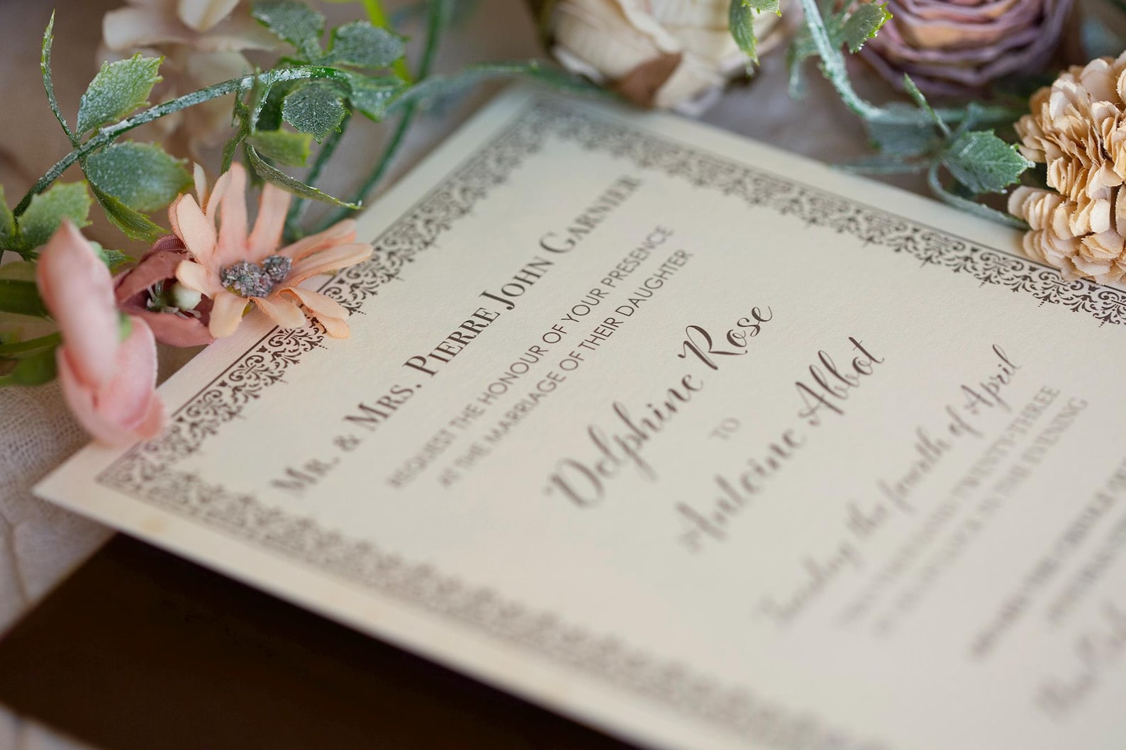 Creole Queen Riverboat Wedding Invitation | Great Gatsby Invite | 1920 ...