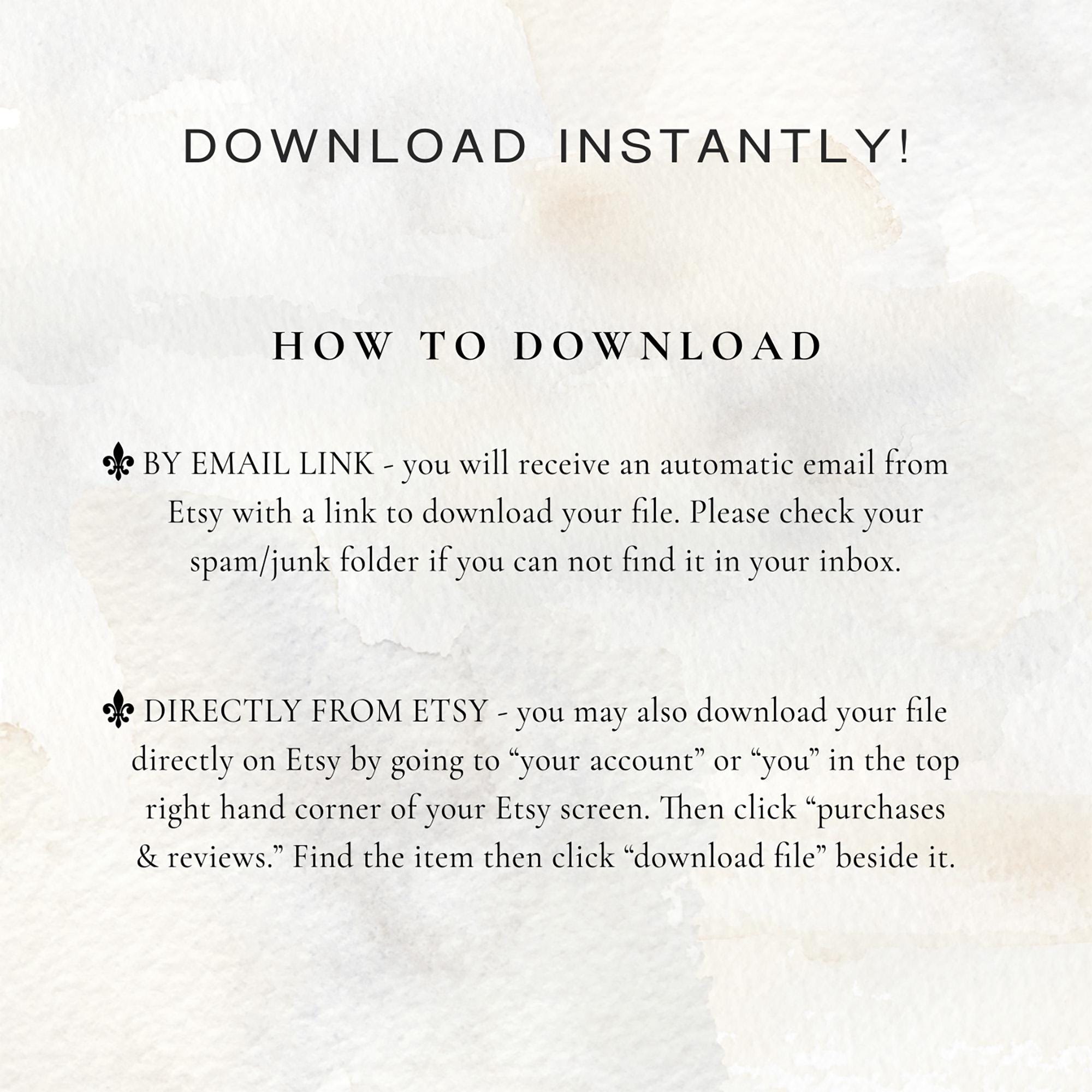 Victorian Floral Wedding Invitation: Editable Canva Template (digital ...