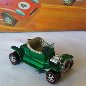 1967 Hot Wheels Redline Hot Heap Green Spectraflame HK Near Mint NICE ...