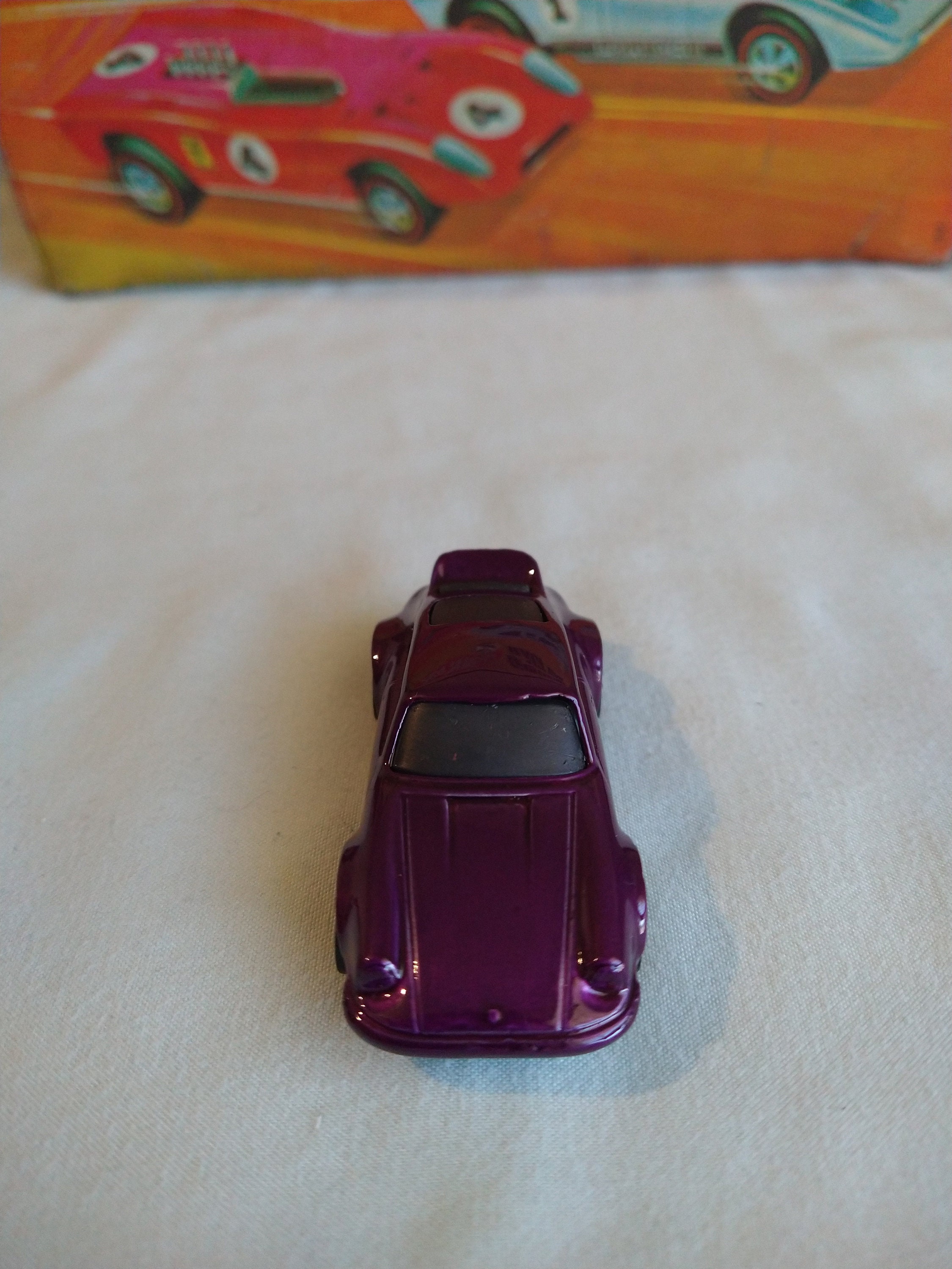 1974 Hot Wheels Redline Porsche P-911 Purple Spectraflame HK Restored ...